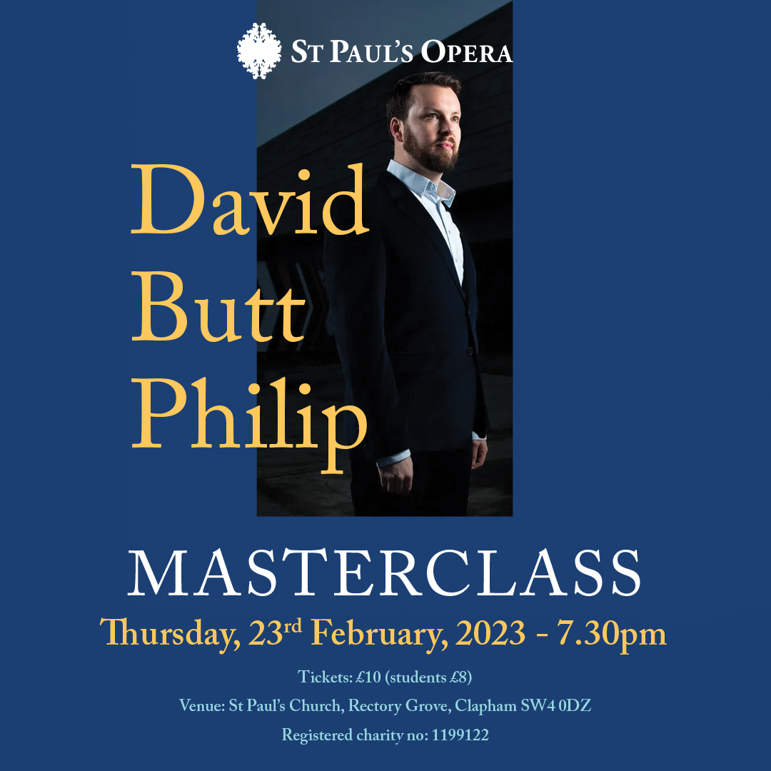 DAVID BUTT PHILIP MASTERCLASS - This is Clapham